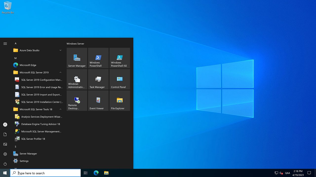 Sql Express On Windows Server 2022